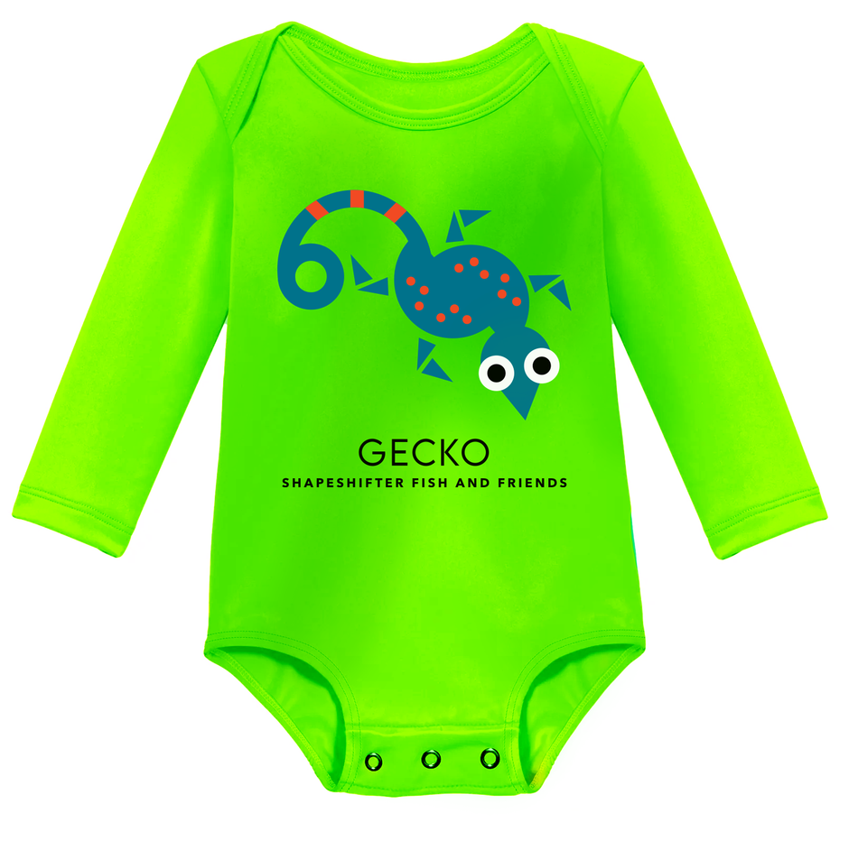 Baby UPF50+ Swim & Sun Infant Onesies – ShapeShifter Fish and Friends